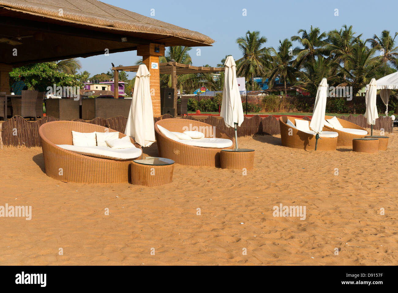 Baga beach, Goa Stock Photo - Alamy