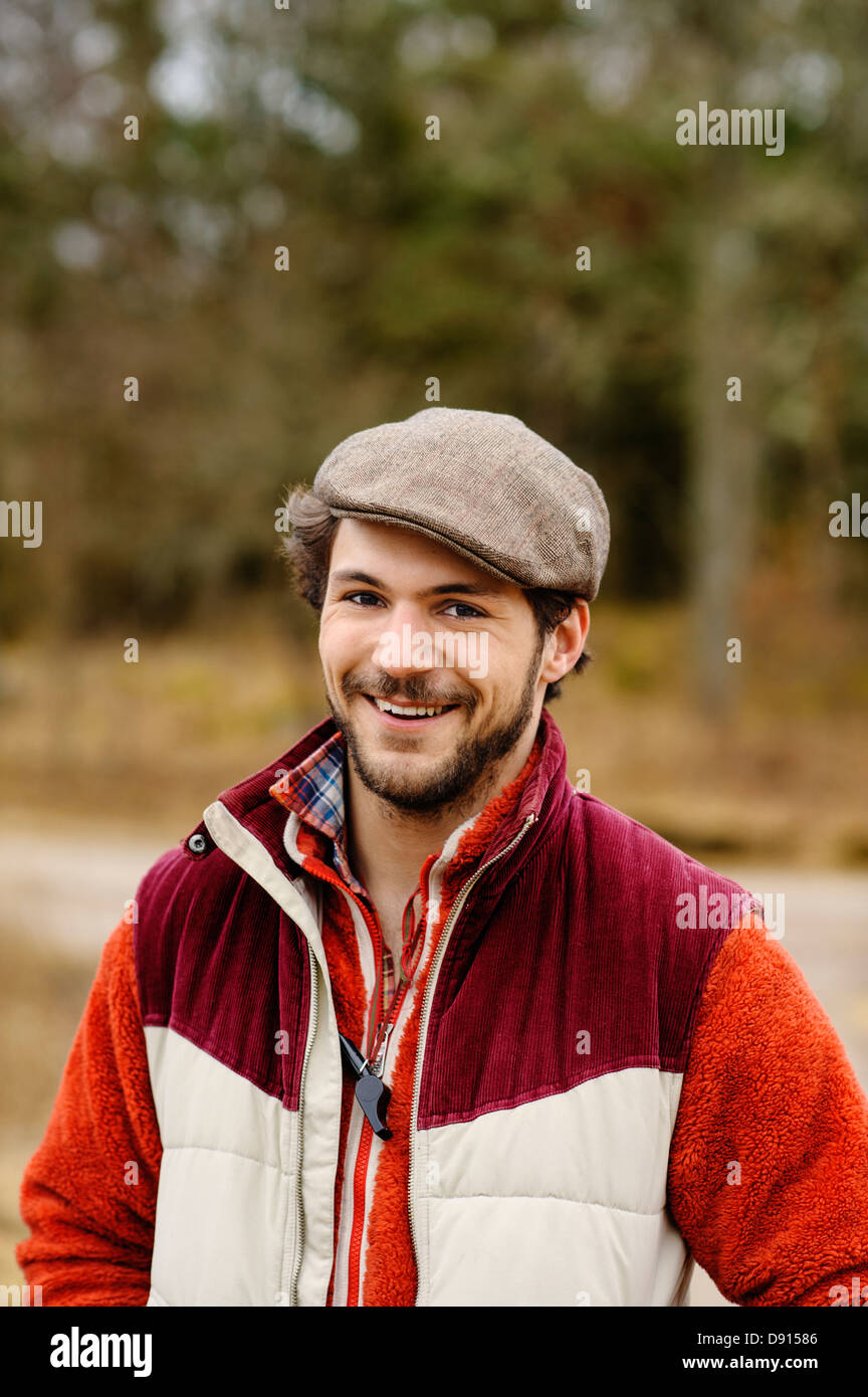 Portrait of smiling man Stock Photo - Alamy