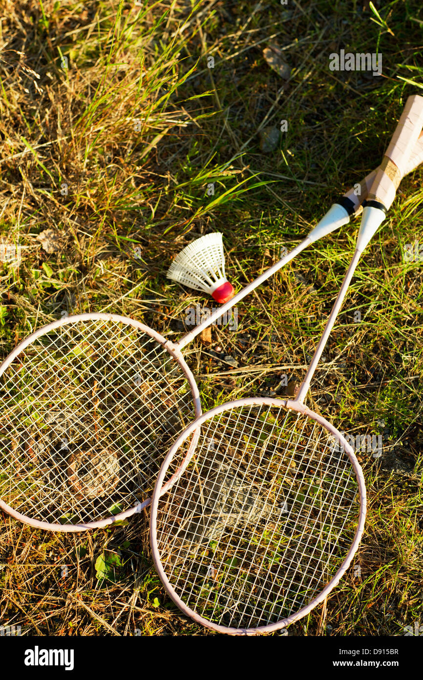 Badminton rackets hi-res stock photography and images - Alamy