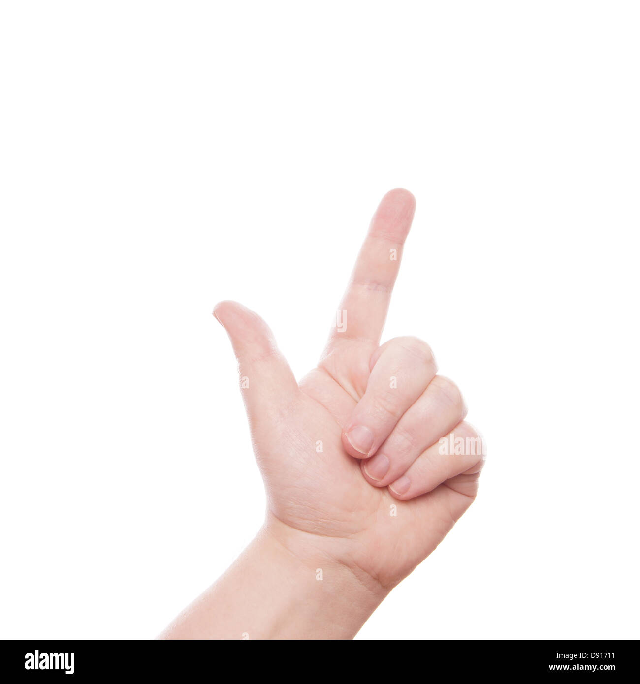 hand sign two Stock Photo - Alamy