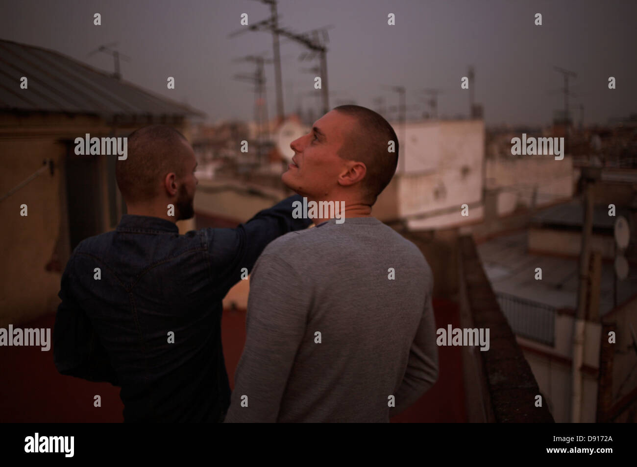 Rooftop barcelona hi-res stock photography and images - Alamy