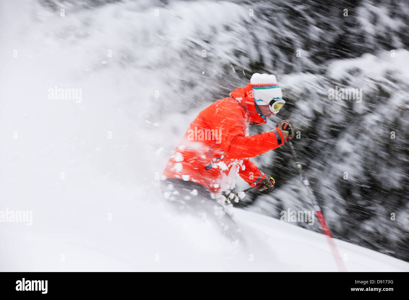 Skiing movement hi-res stock photography and images - Alamy