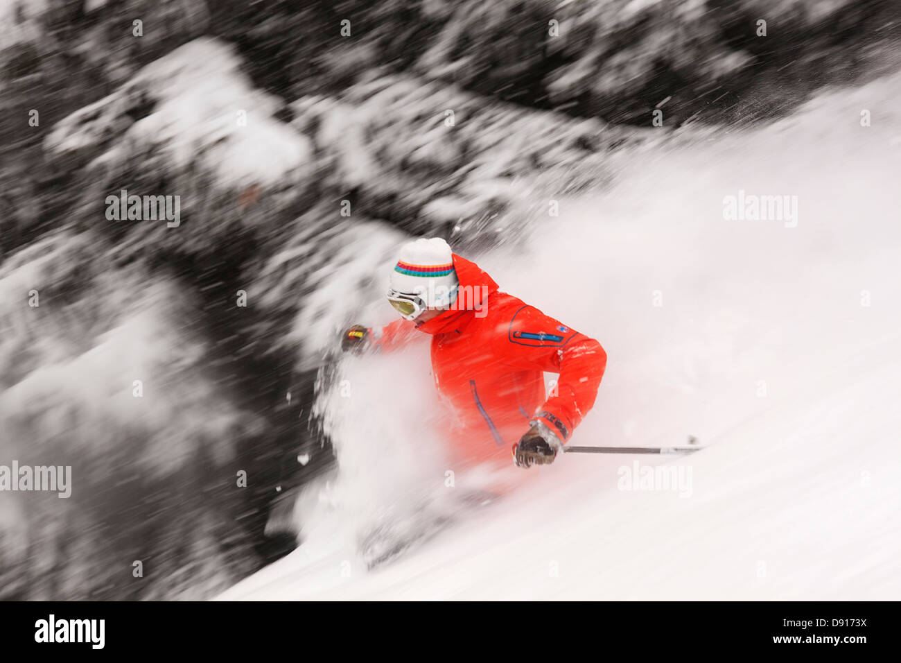 Skiing movement hi-res stock photography and images - Alamy
