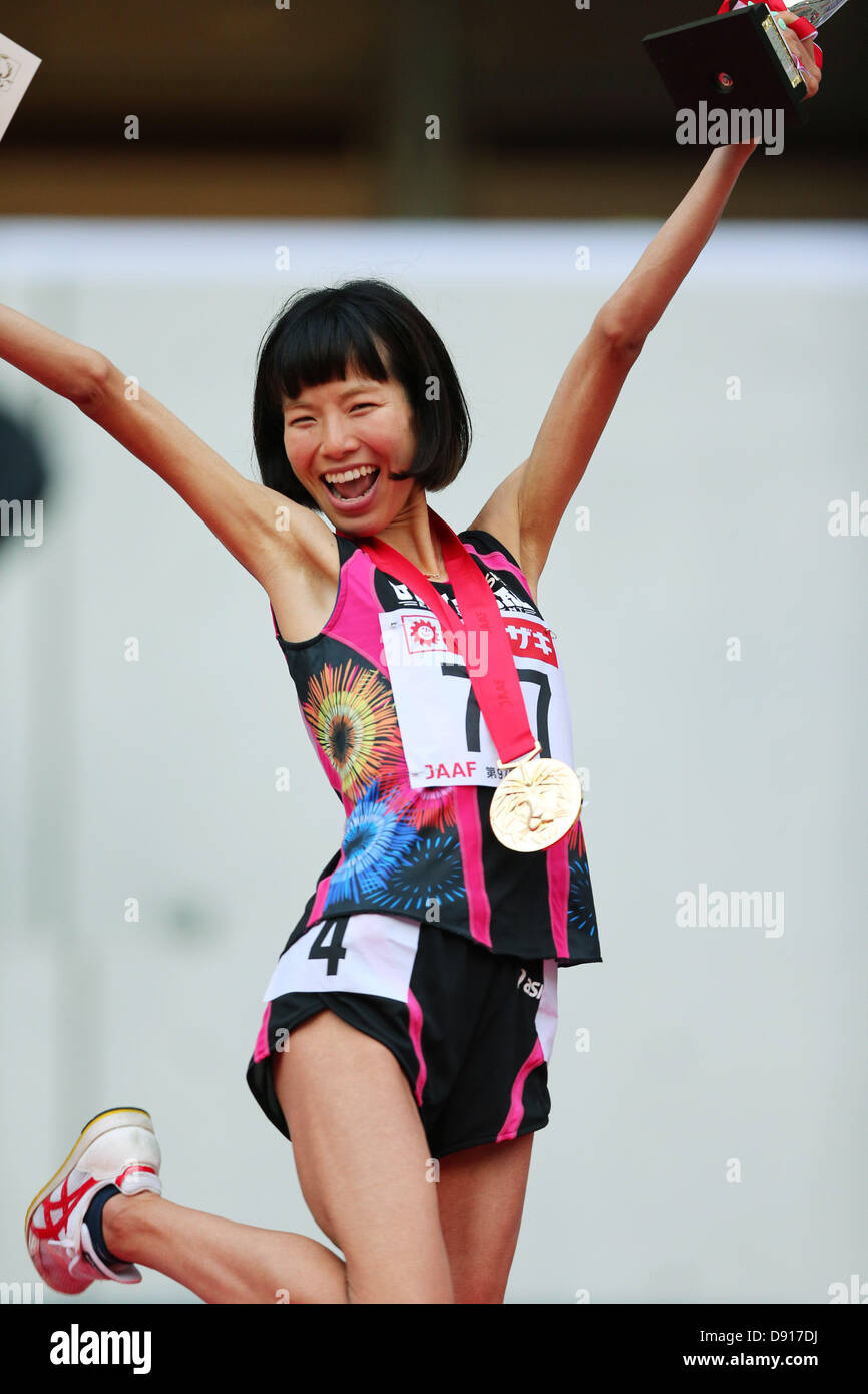 Hitomi Niiya (JPN), June 7, 2013 - Athletics : The 97th Japan Athletics National Championships ...