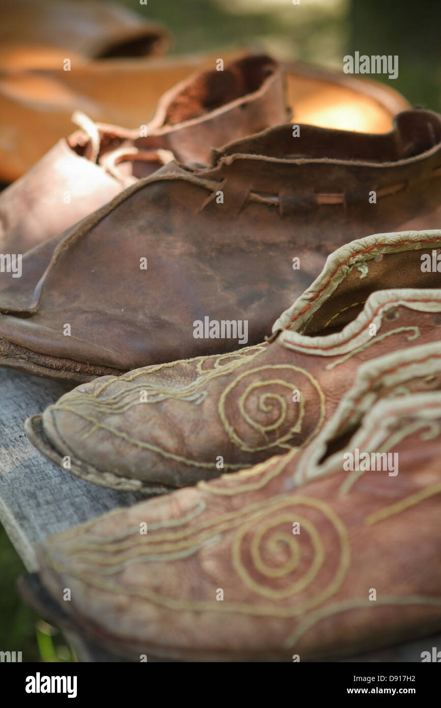 Ancient shoes hi-res stock photography and images - Alamy