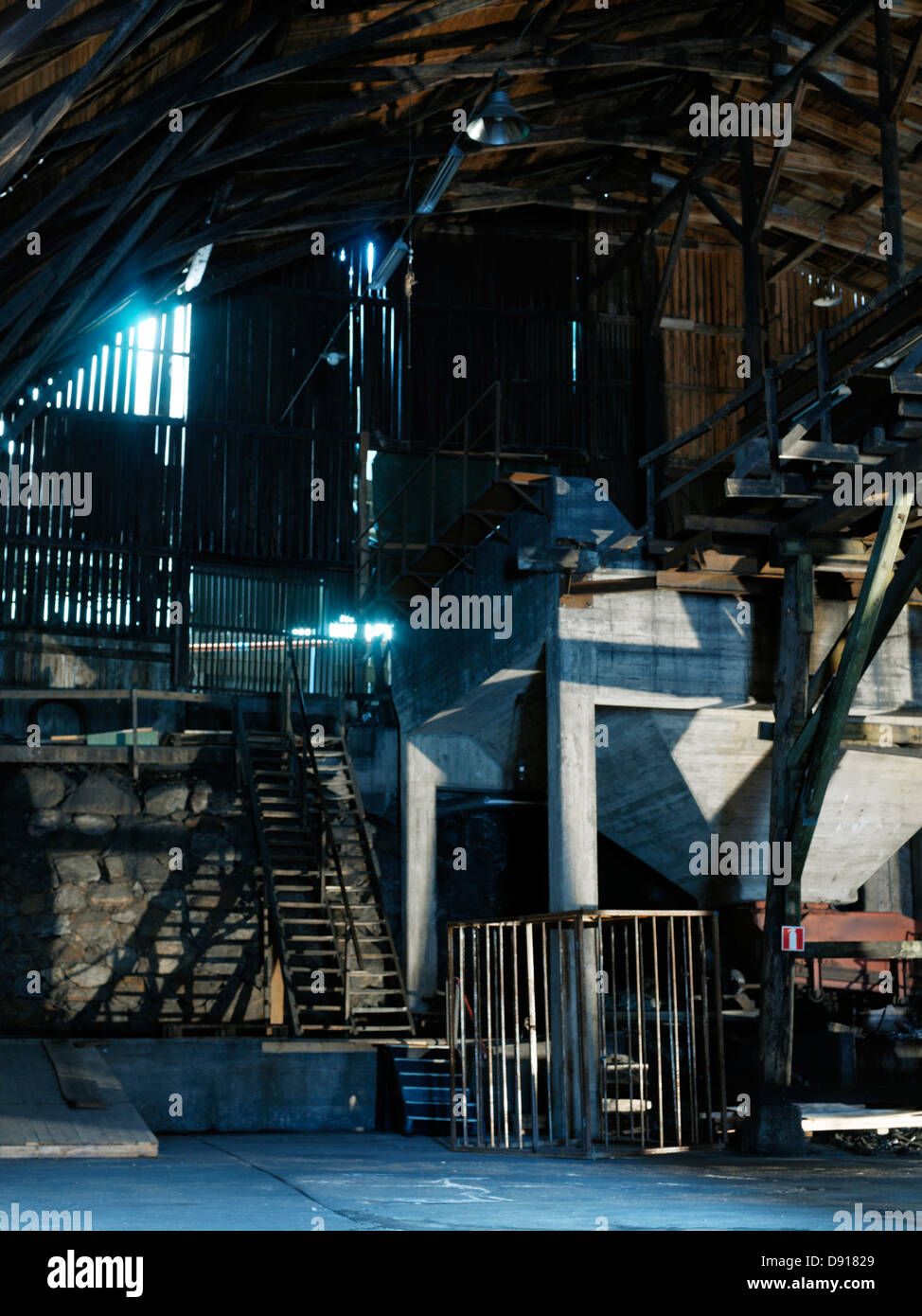 An old factory Stock Photo - Alamy