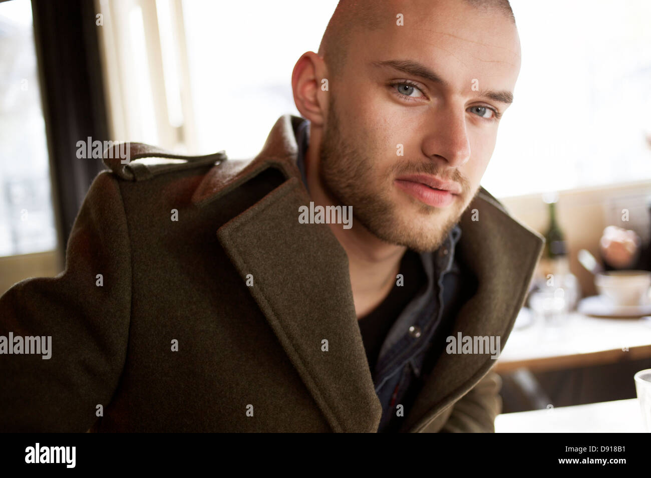A Scandinavian man in Paris, France Stock Photo - Alamy