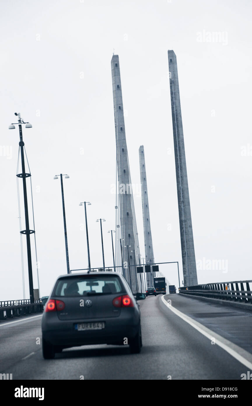 Oresund bridge, Copenhagen, Denmark Stock Photo - Alamy