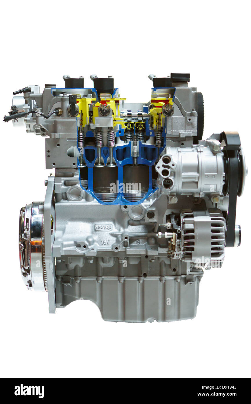 Car engine cross section hi-res stock photography and images - Alamy