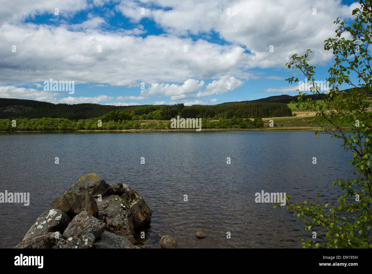 LOCH RUTHVEN NEAR LOCH NESS INVERNESSHIRE SCOTLAND HAUNT OF THE ...