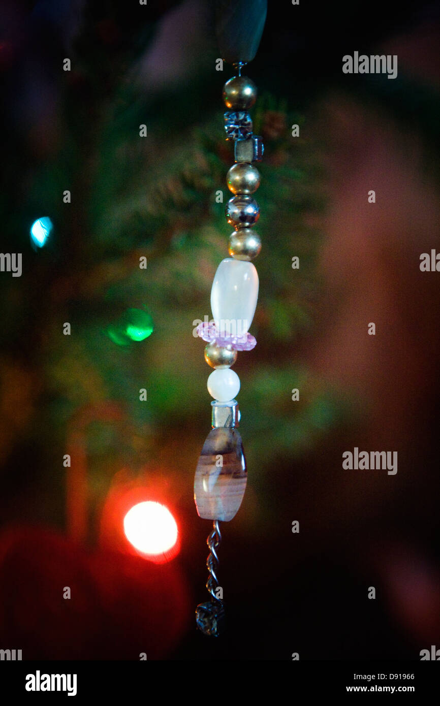Christmas tree decoration, close-up Stock Photo - Alamy