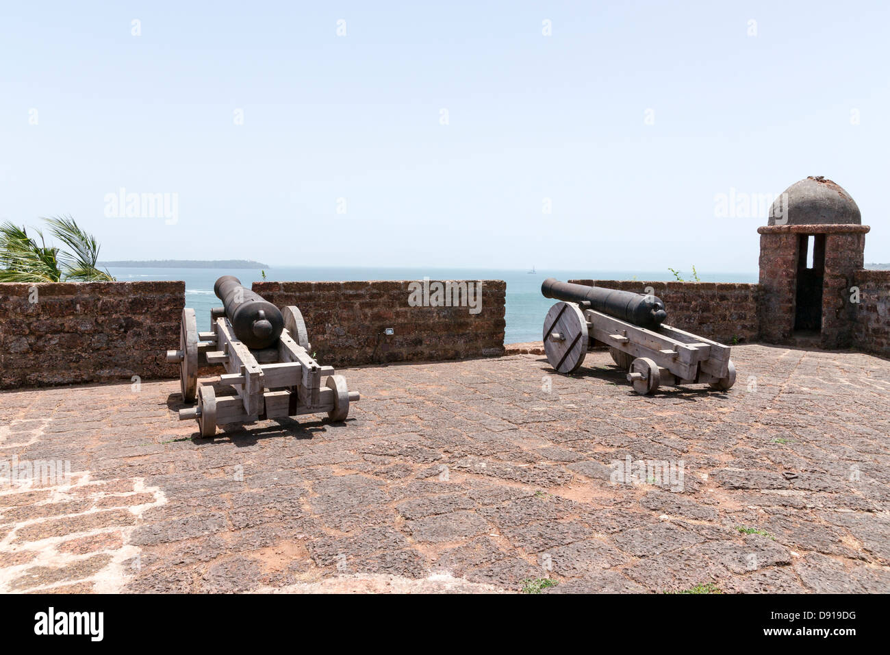 Reis Magos Fort Restoration Stock Photo - Alamy