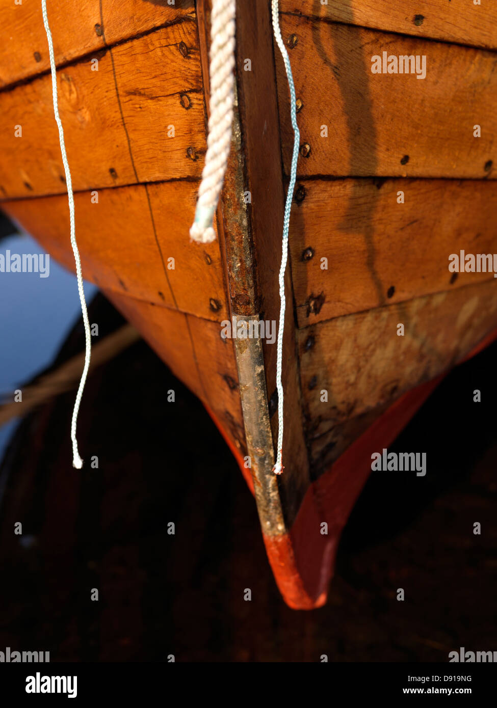 Stem on a boat, Sweden Stock Photo - Alamy