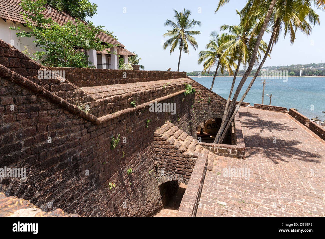 Reis Magos Fort Restoration Stock Photo - Alamy