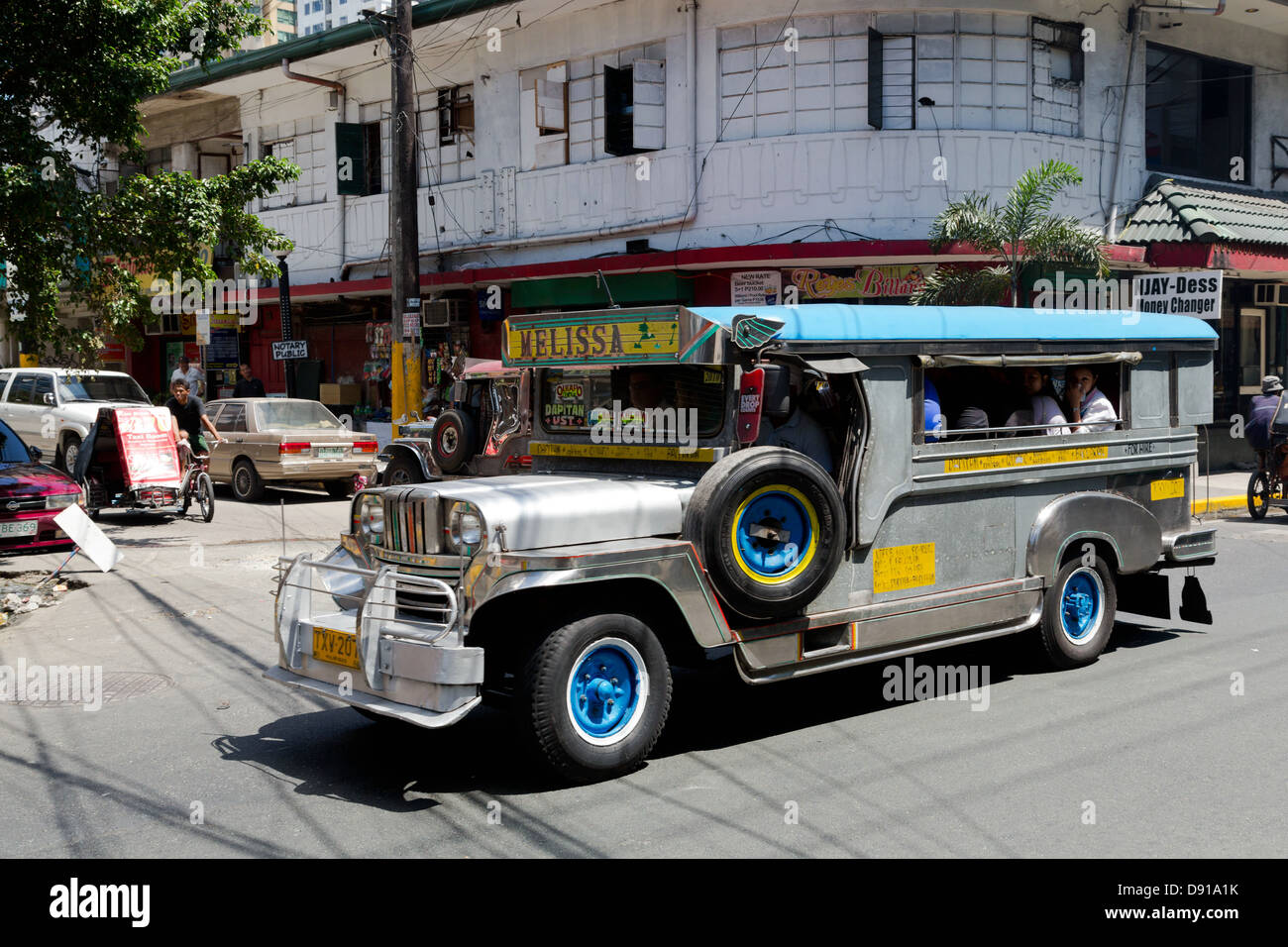 Typical Jeepney in Manila, Philippines Stock Photo - Alamy