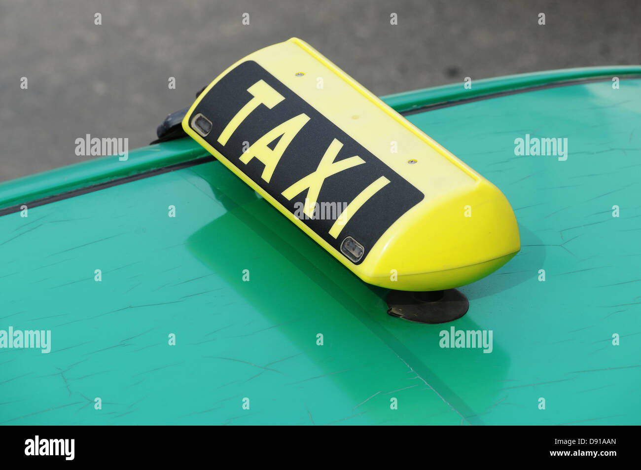 Taxi, taxi cab, Dubai, UAE, United Arab Emirates Stock Photo - Alamy