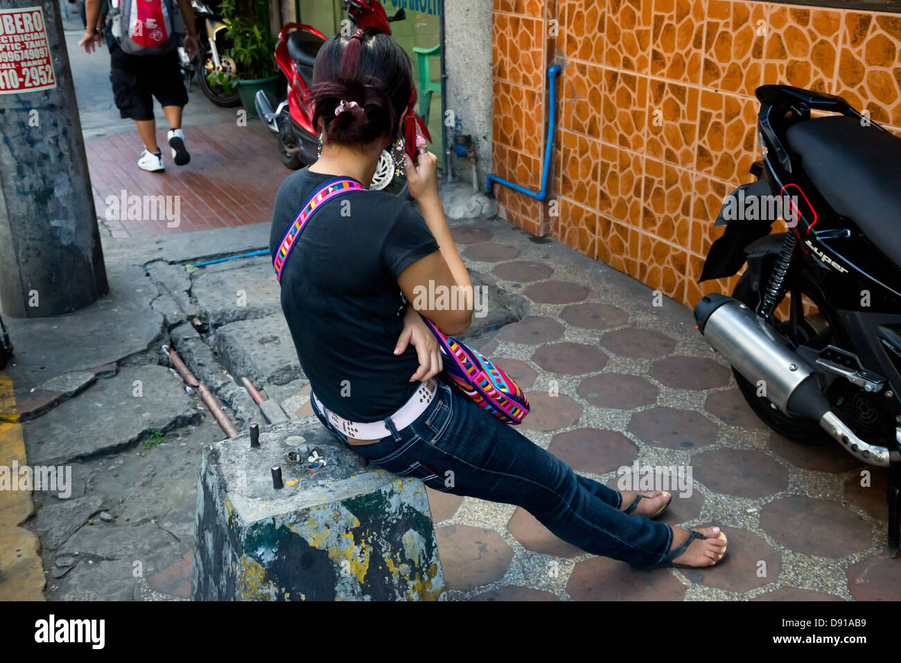 Street Life in Manila, Philippines Stock Photo - Alamy