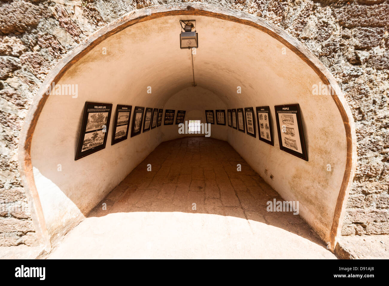 Reis Magos Fort Restoration Stock Photo - Alamy