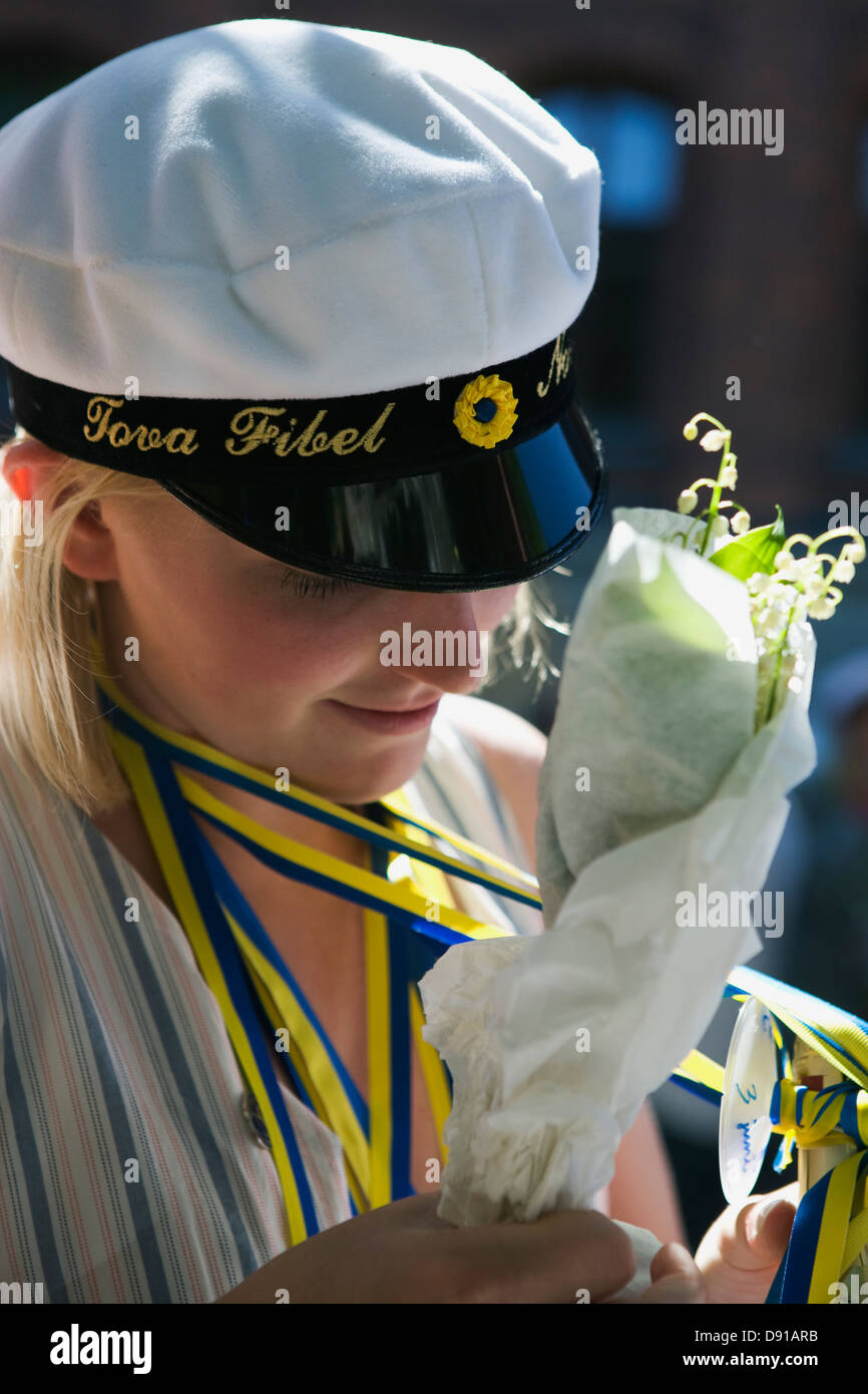 A highschool graduation, Sweden Stock Photo - Alamy