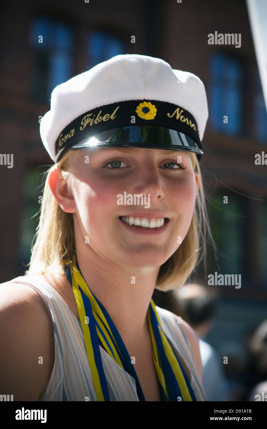 A highschool graduation, Sweden Stock Photo - Alamy
