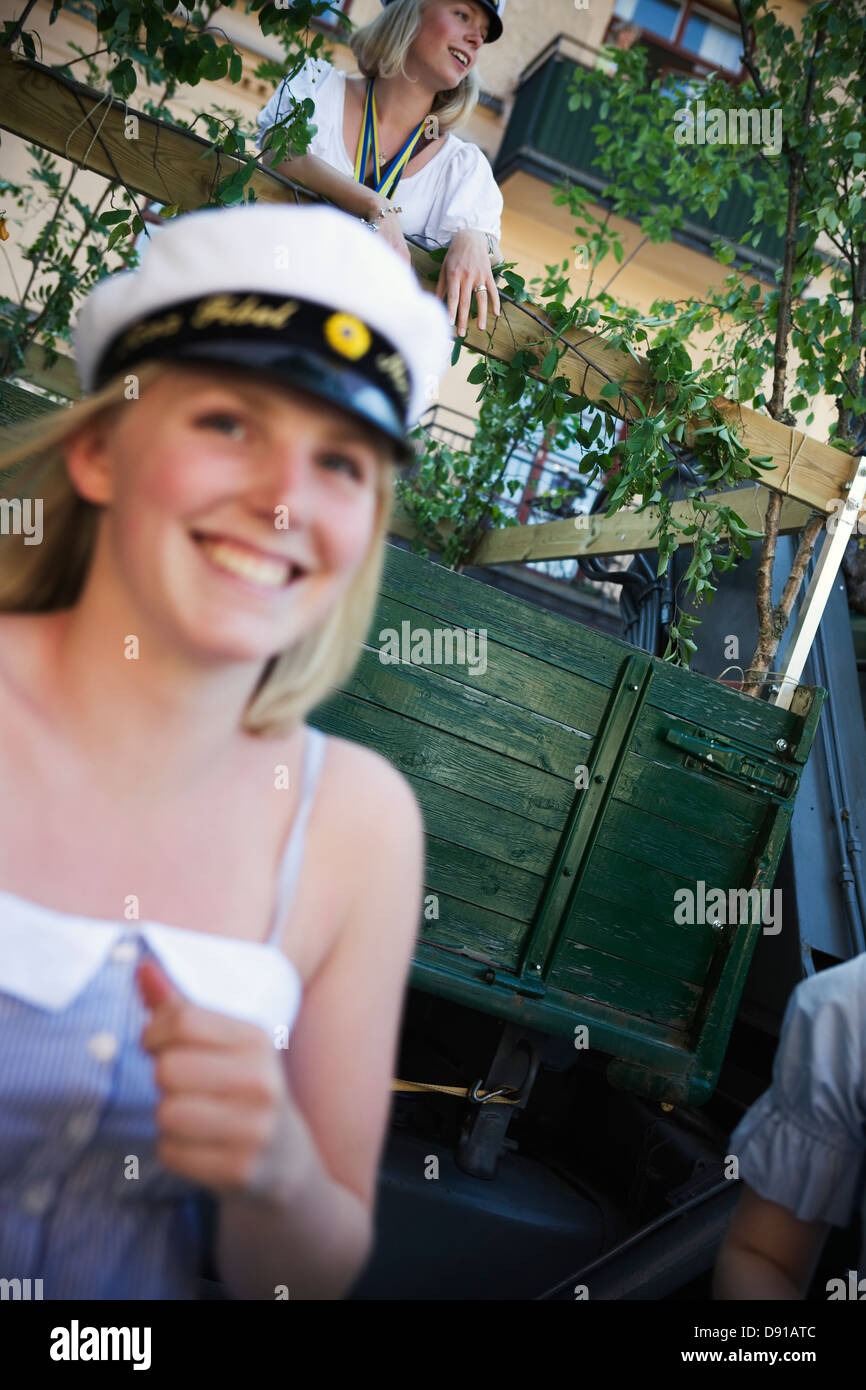 A highschool graduation, Sweden Stock Photo - Alamy