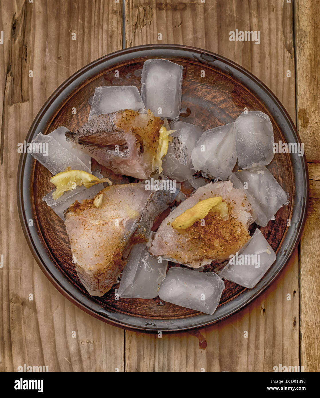raw fish is cut by slices Stock Photo - Alamy
