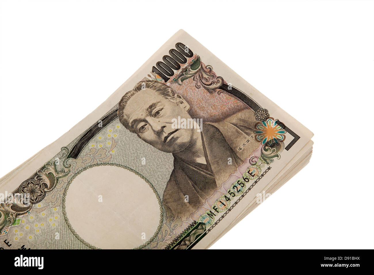 Japanese yen notes. Currency from Japan Stock Photo - Alamy