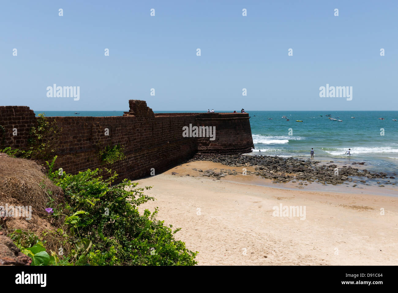 Sinquerim Beach Fort High Resolution Stock Photography and Images - Alamy