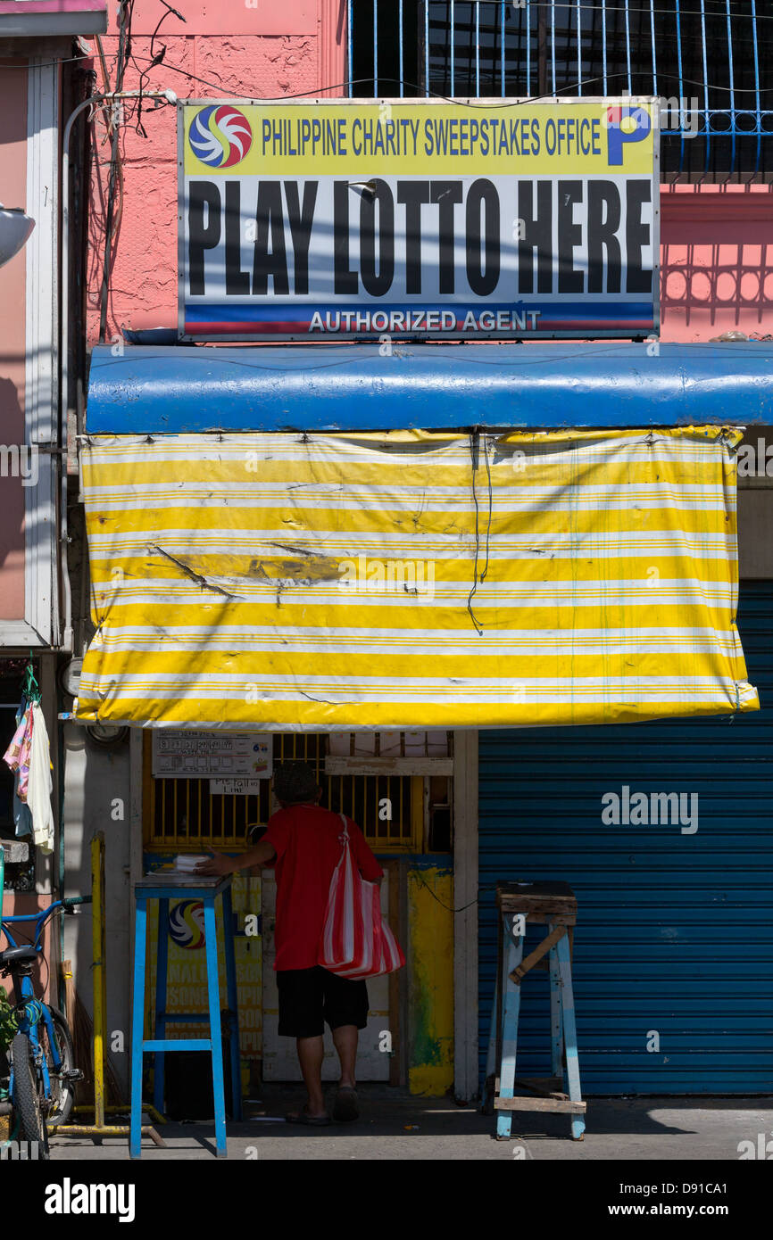 Typical exterior Facade of a Shop in Manila, Philippines Stock Photo ...