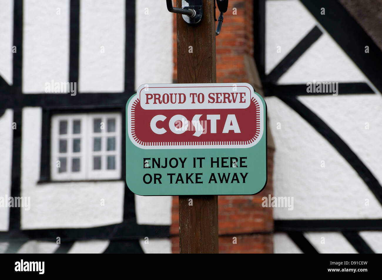 Costa coffee sign hi-res stock photography and images - Alamy