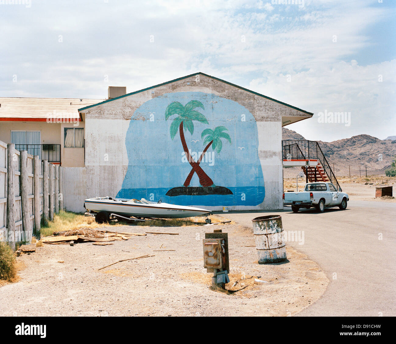 Mural painted on gable wall hi-res stock photography and images - Alamy