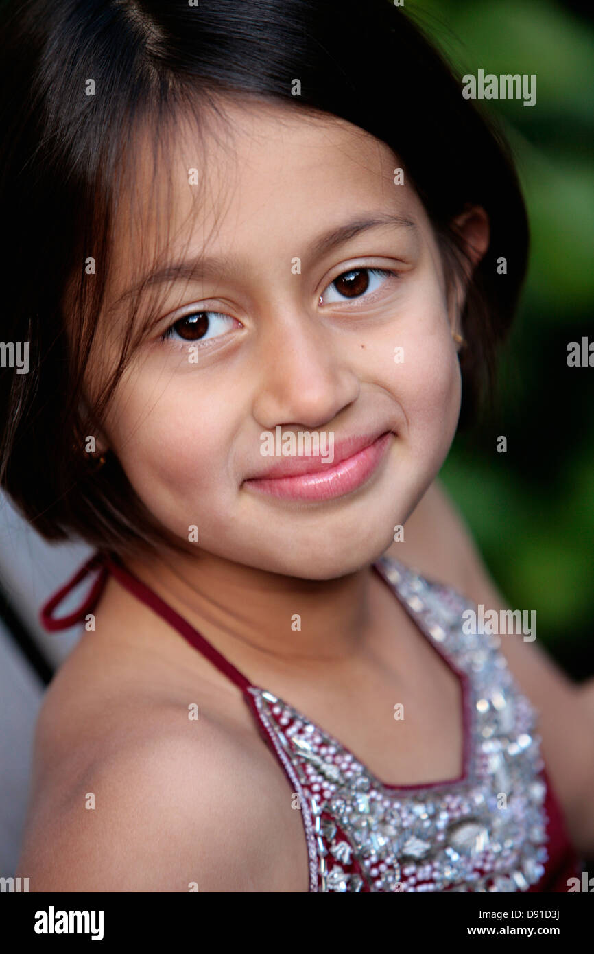 Half Indian Young Girl