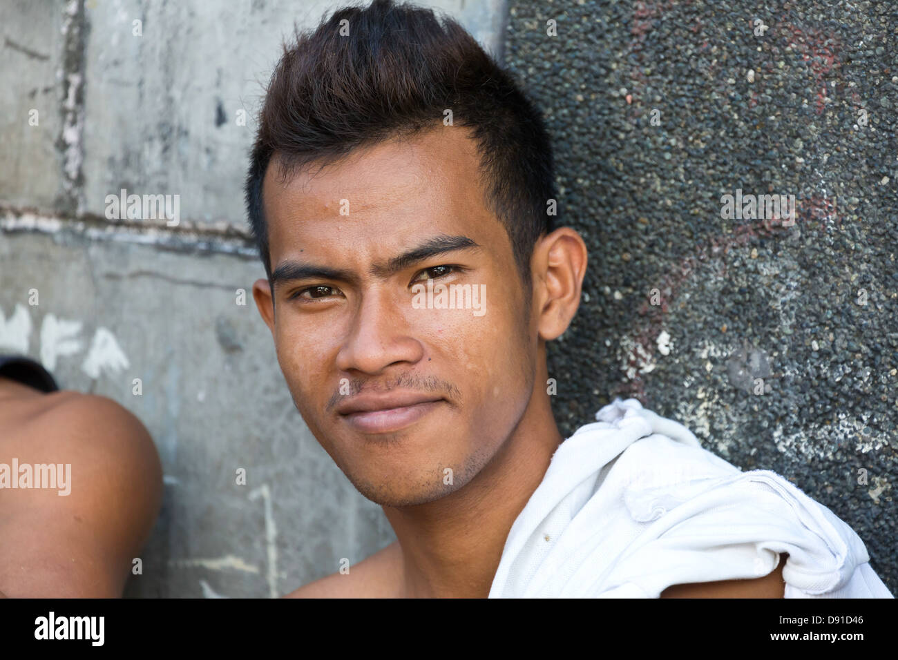 Portrait of a Man in Manila, Philippines Stock Photo - Alamy