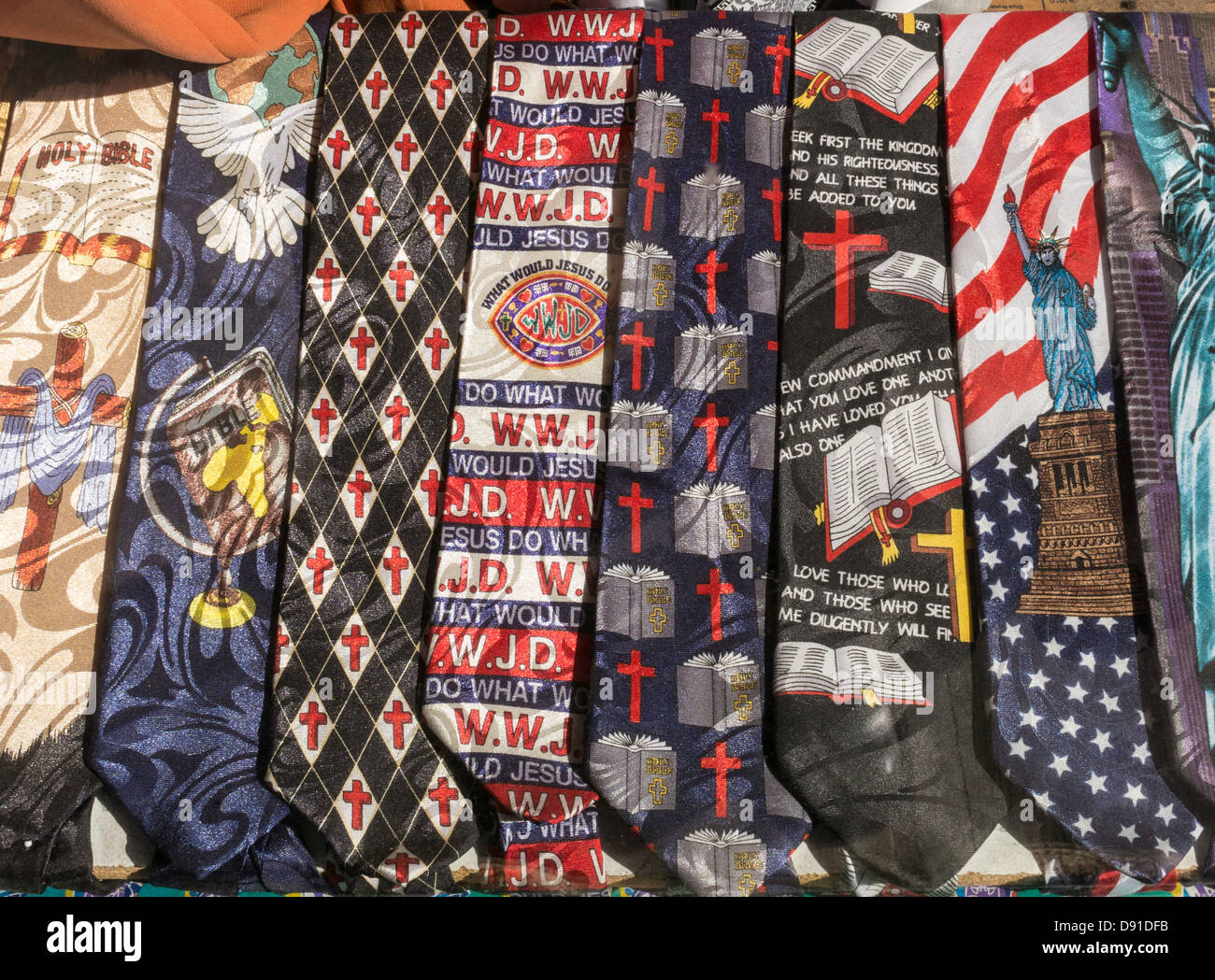 Tie Store Window Display, NYC Stock Photo - Alamy