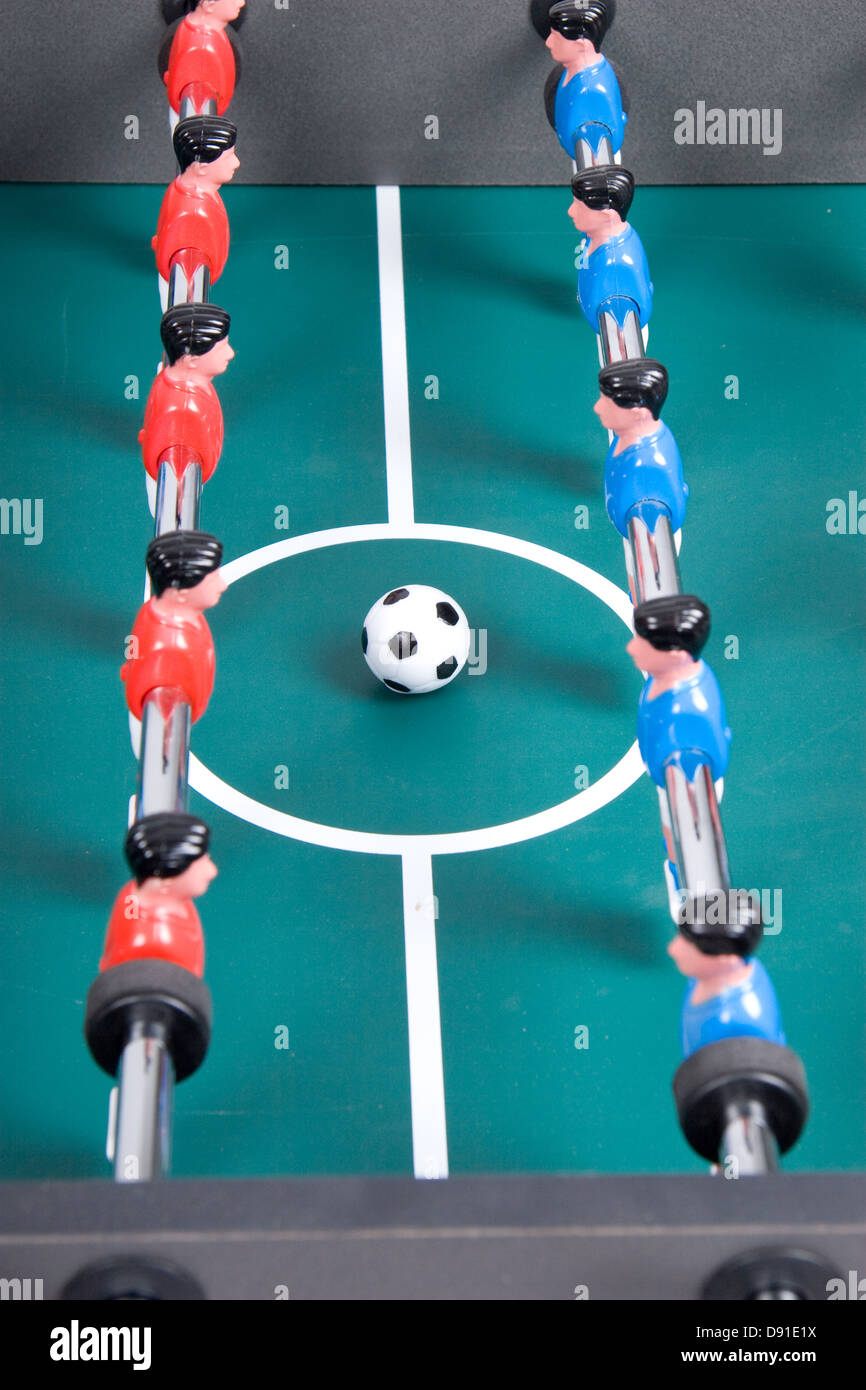 Tables leisure games table football hi-res stock photography and images ...