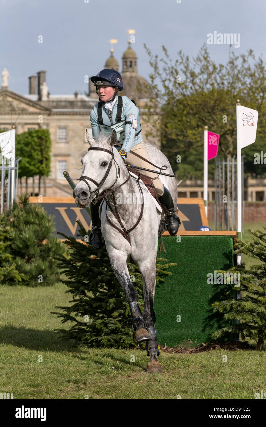 Alex Liddle on Romeo Z - Houghton International Horse Trials 2013 Stock ...