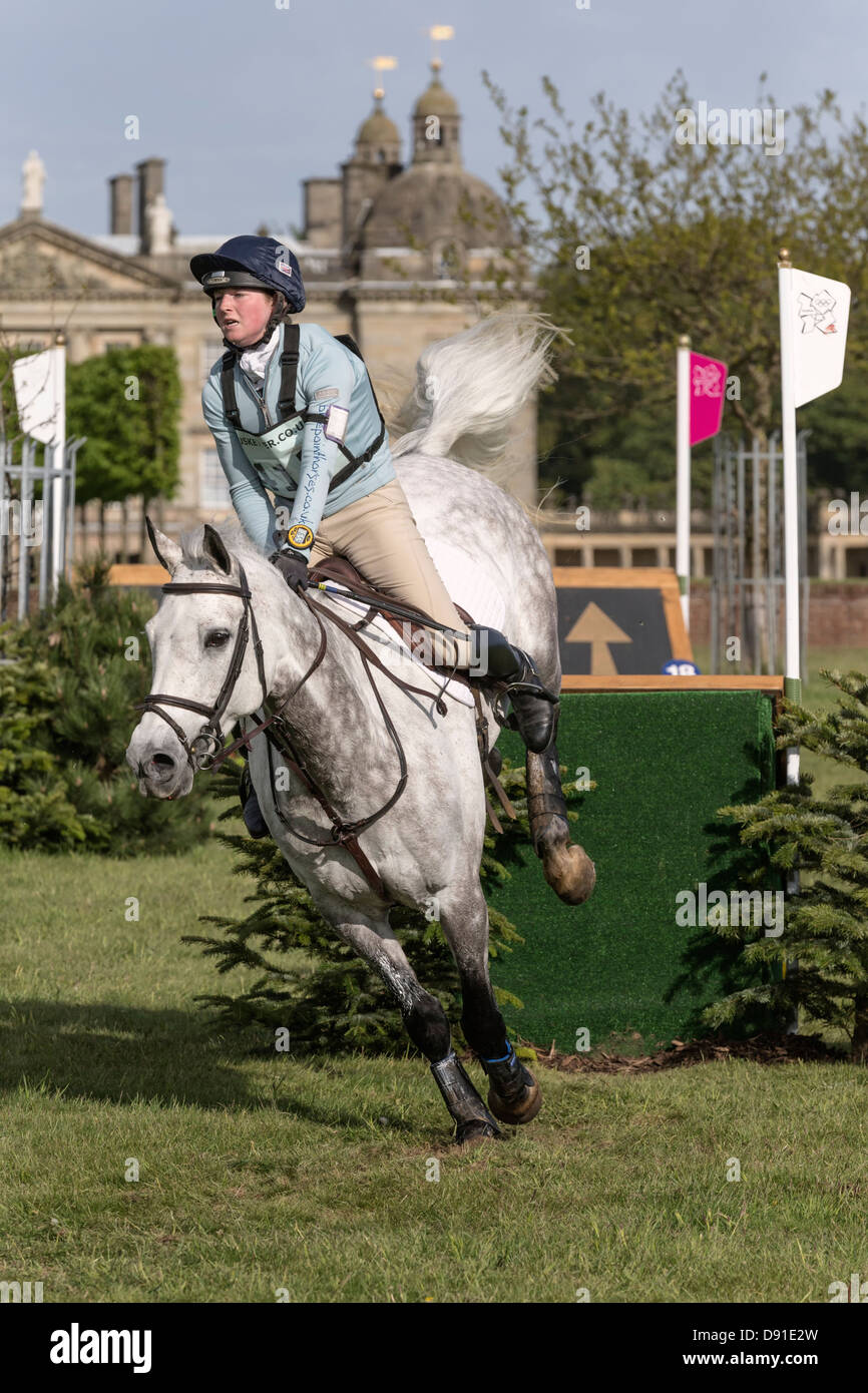 Alex Liddle on Romeo Z - Houghton International Horse Trials 2013 Stock ...