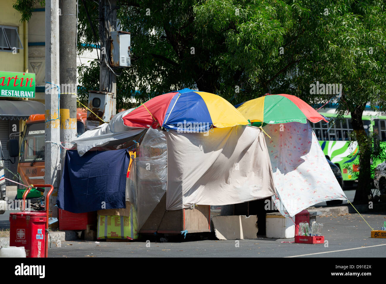 Street Stall in Manila, Philippines Stock Photo - Alamy