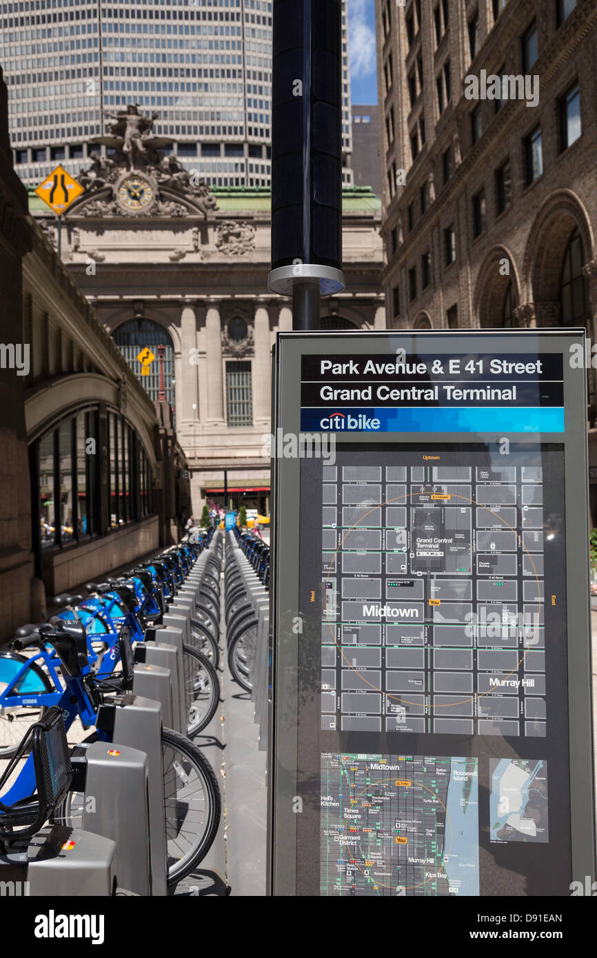 Citibike map hi-res stock photography and images - Alamy