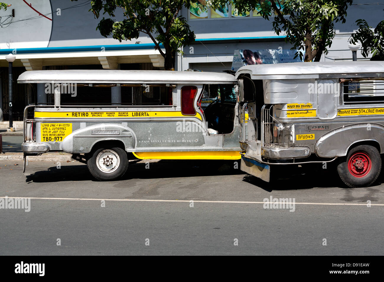 Typical Jeepney in Manila, Philippines Stock Photo - Alamy