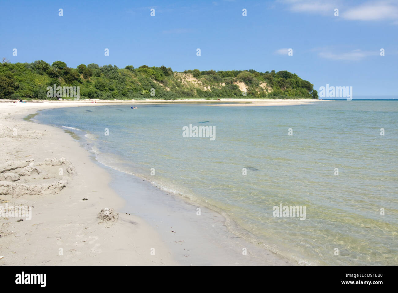 beach in Lobbe Stock Photo - Alamy