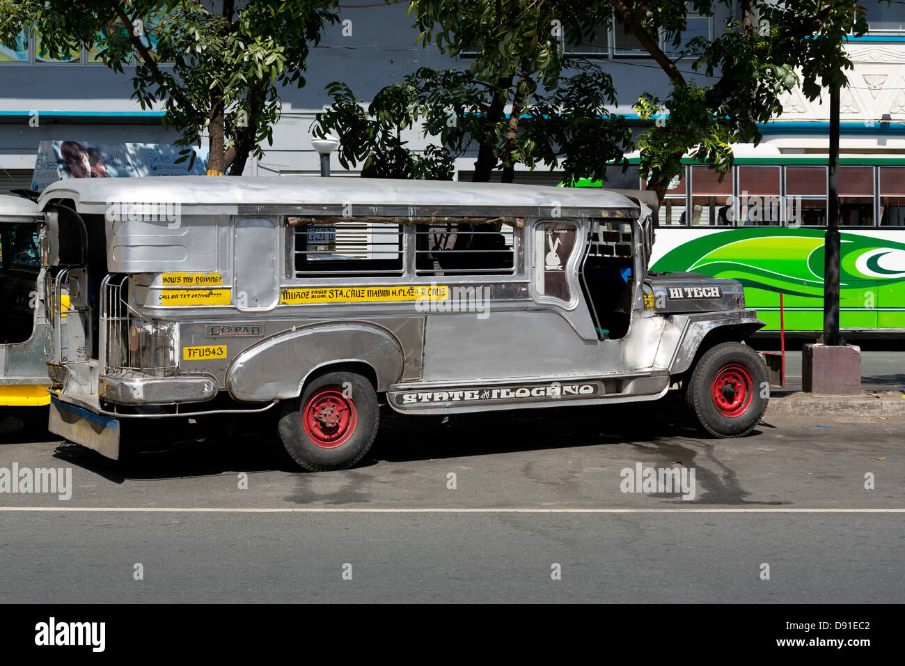 Typical Jeepney in Manila, Philippines Stock Photo - Alamy