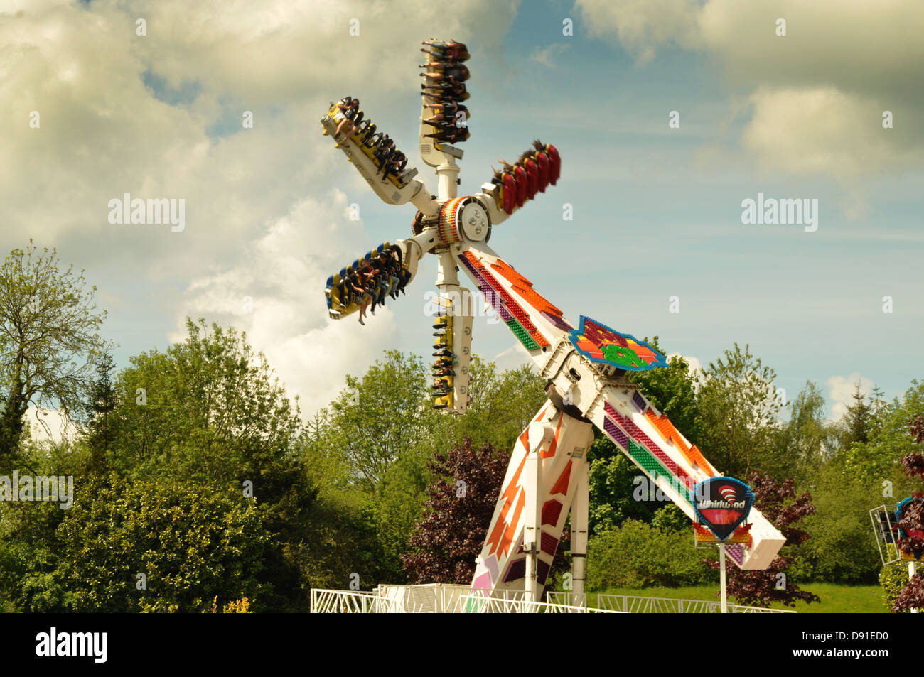 Lightwater valley rides Stock Photo - Alamy