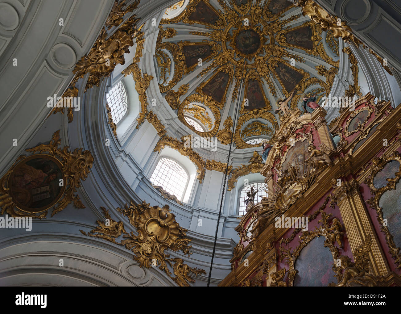 St. Andrew's church in Kiev (1747–1754 Stock Photo - Alamy