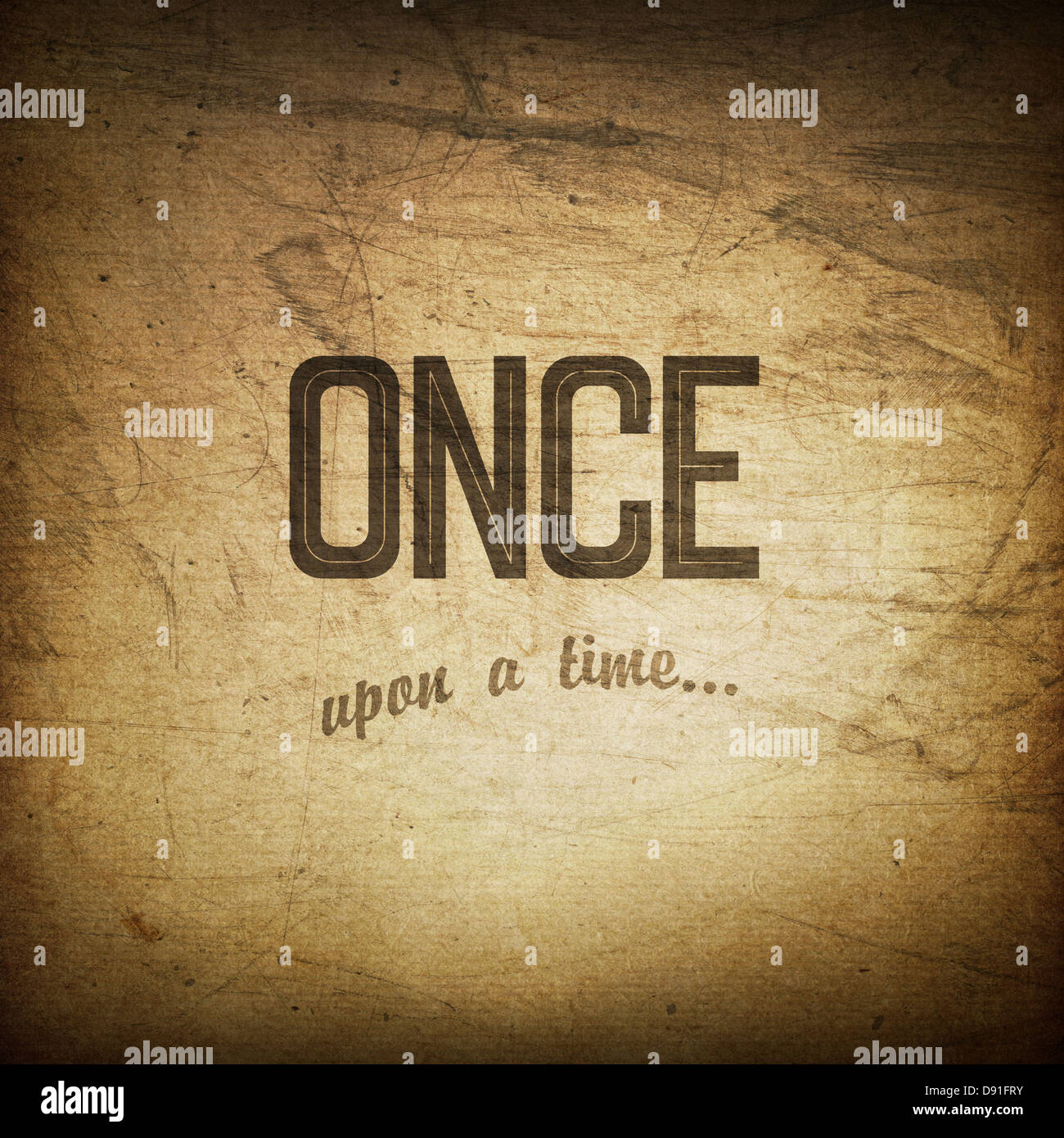 Once upon a time hi-res stock photography and images - Alamy