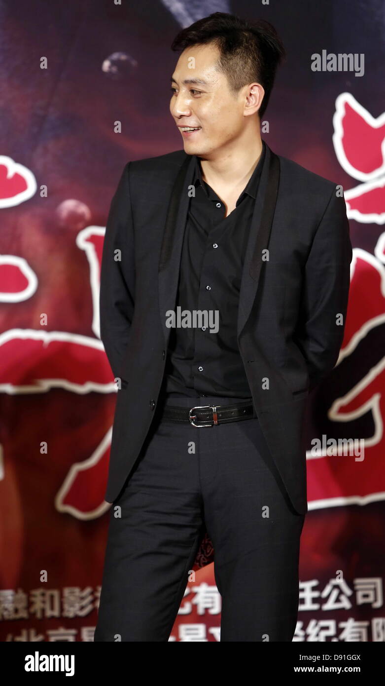 Liu Ye at press conference of their new TV drama in Beijing, China on ...