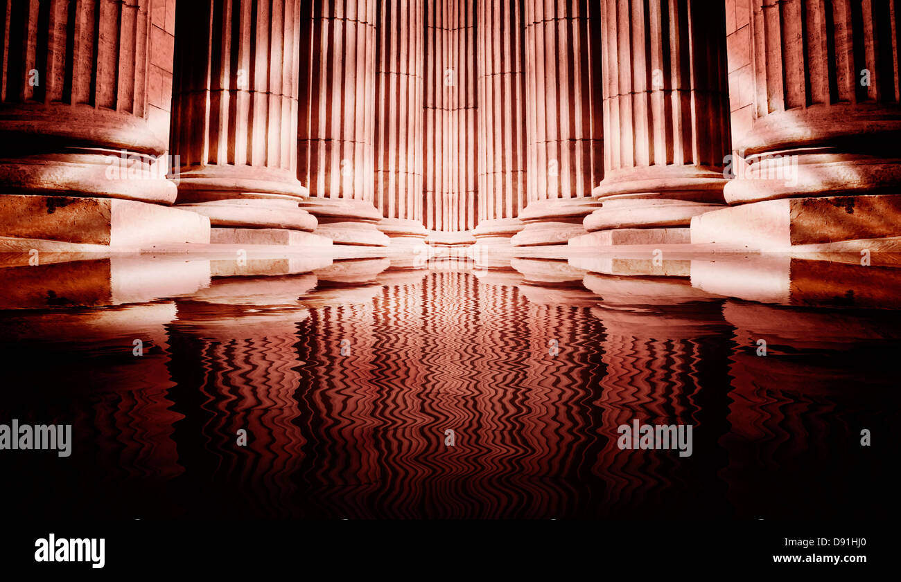 close-up of classical columns Stock Photo - Alamy