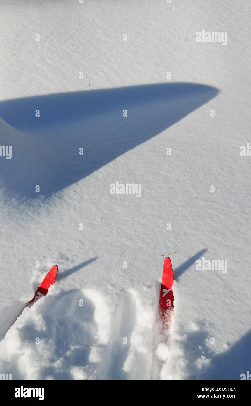 Ski tip up hi-res stock photography and images - Alamy