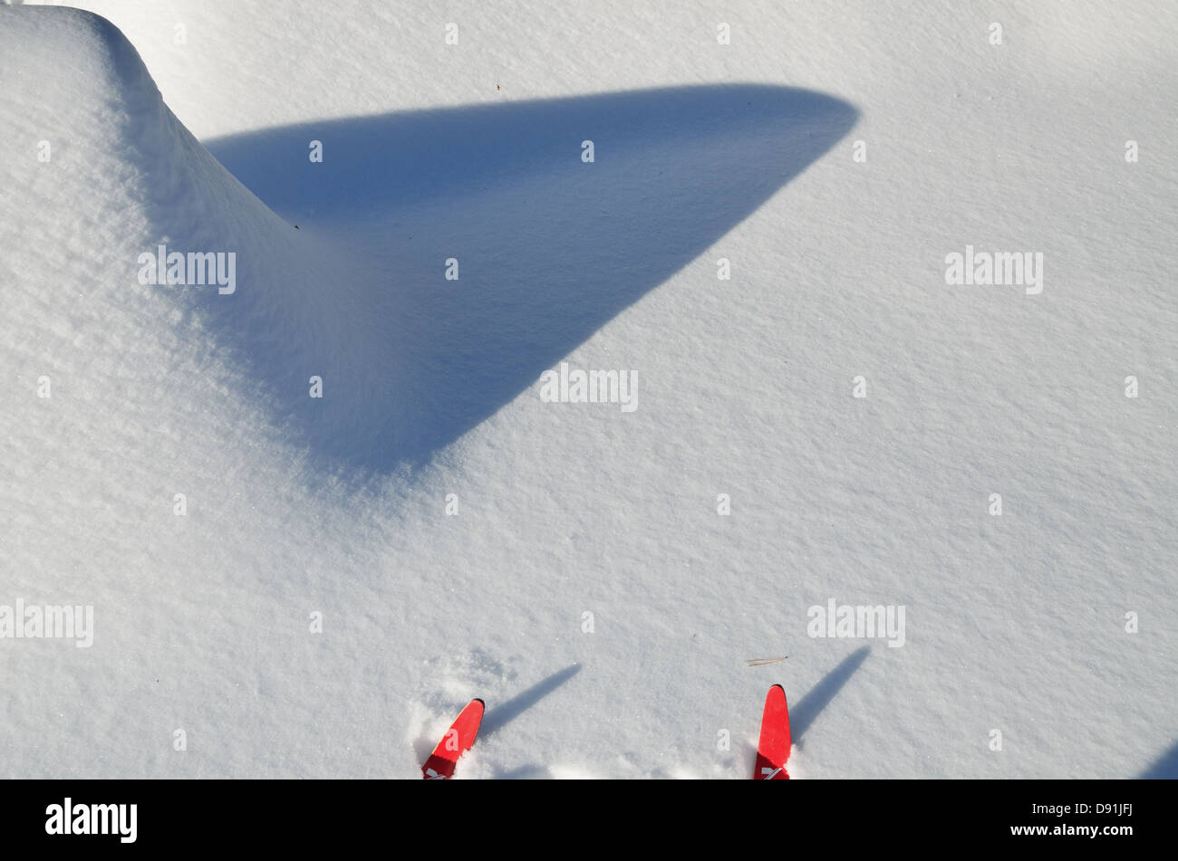 Ski tip up hi-res stock photography and images - Alamy