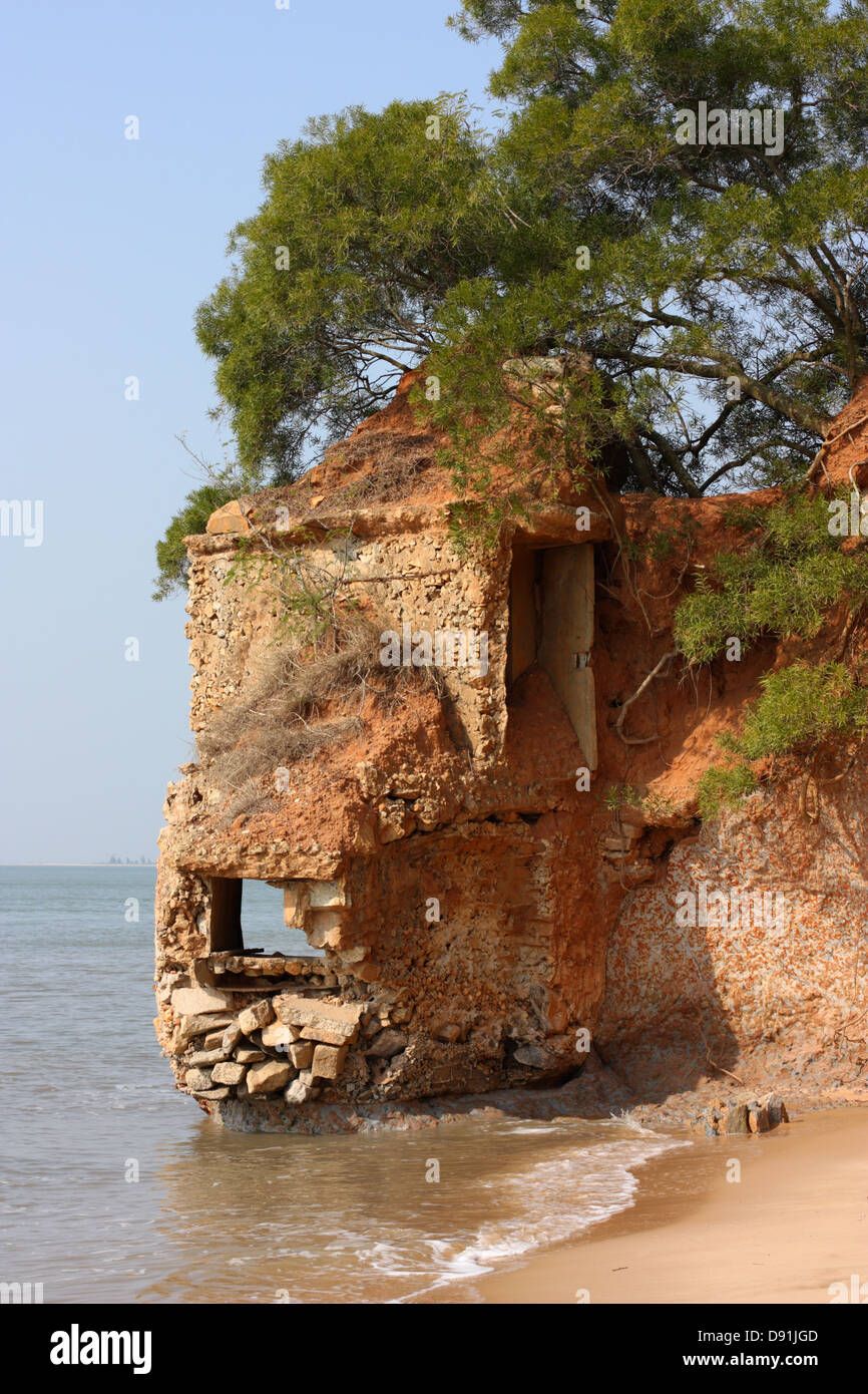 Old military bunker on a beach. Jincheng, Kinmen County, Taiwan Stock ...